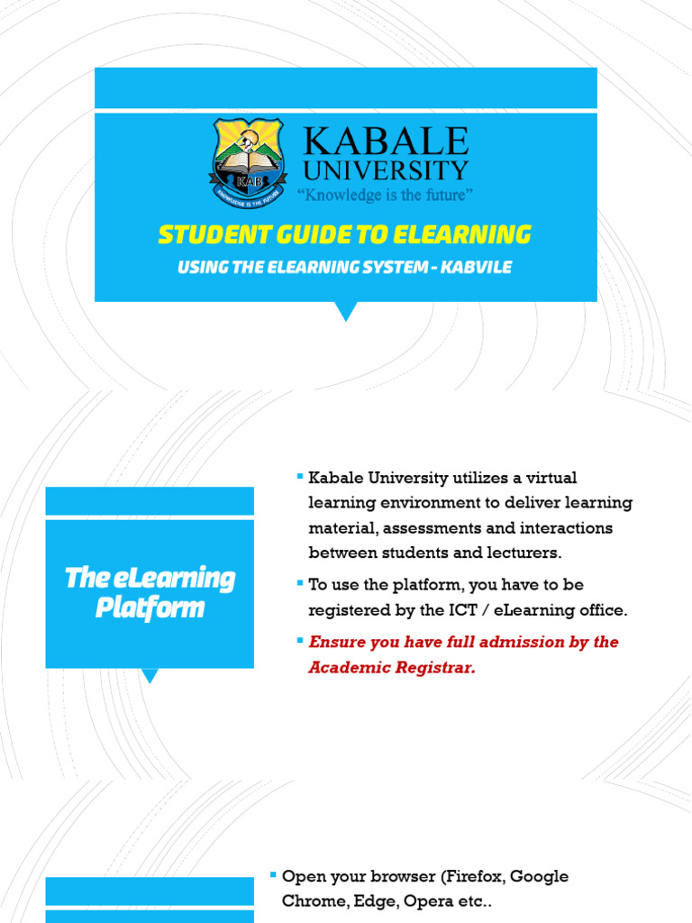 Student Elearning User Manual | PDF | Educational Technology | Career ...