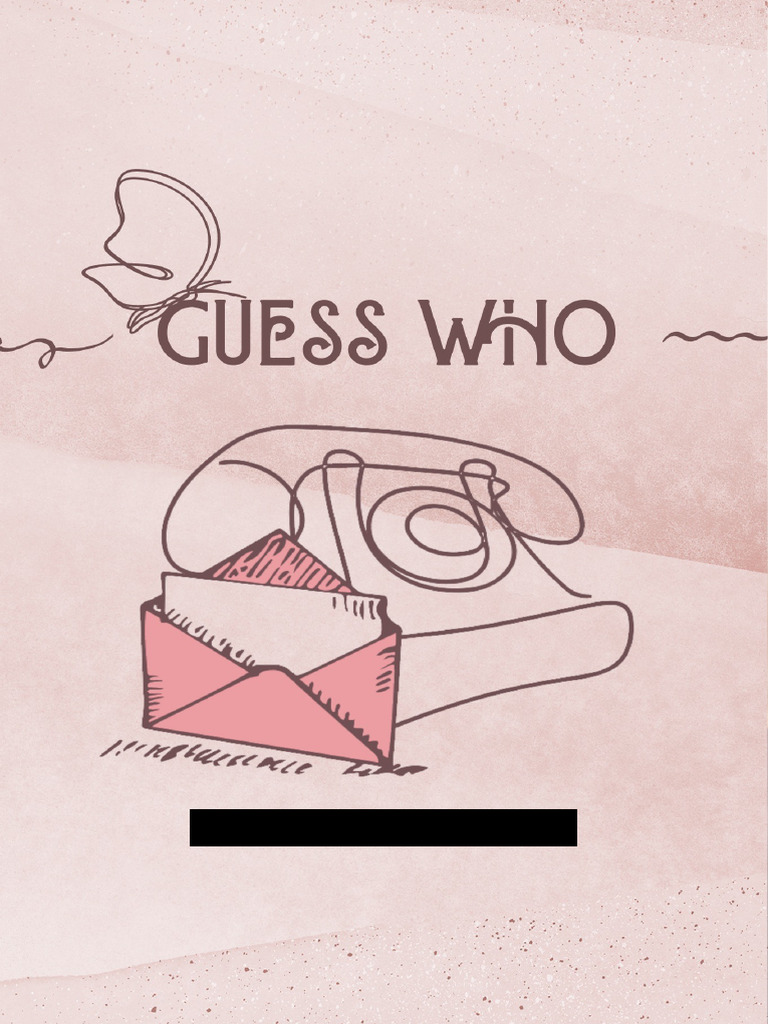 Guess WHO 2 | PDF
