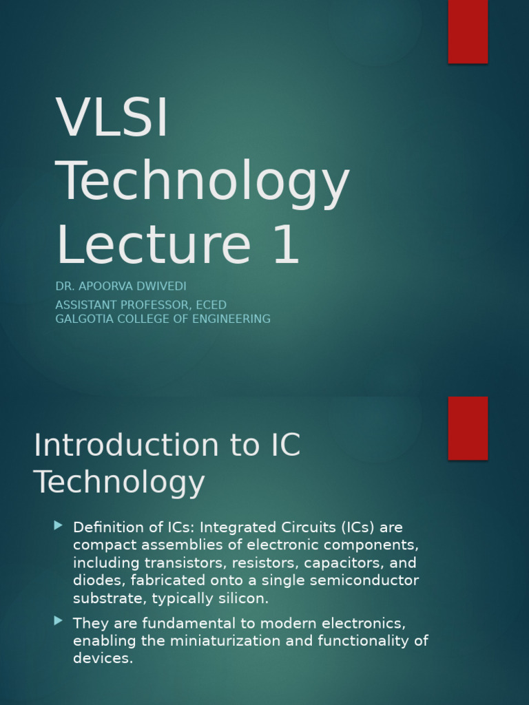 VLSI Technology | PDF