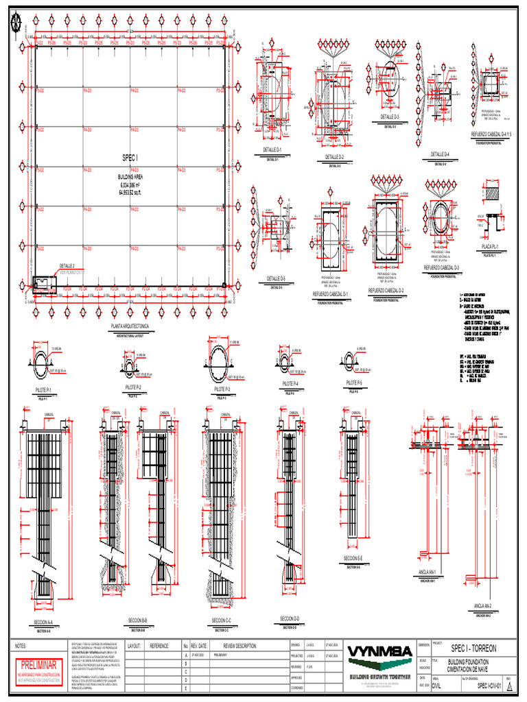 Spec I-Civ-01 Building Foundation - Ra | PDF