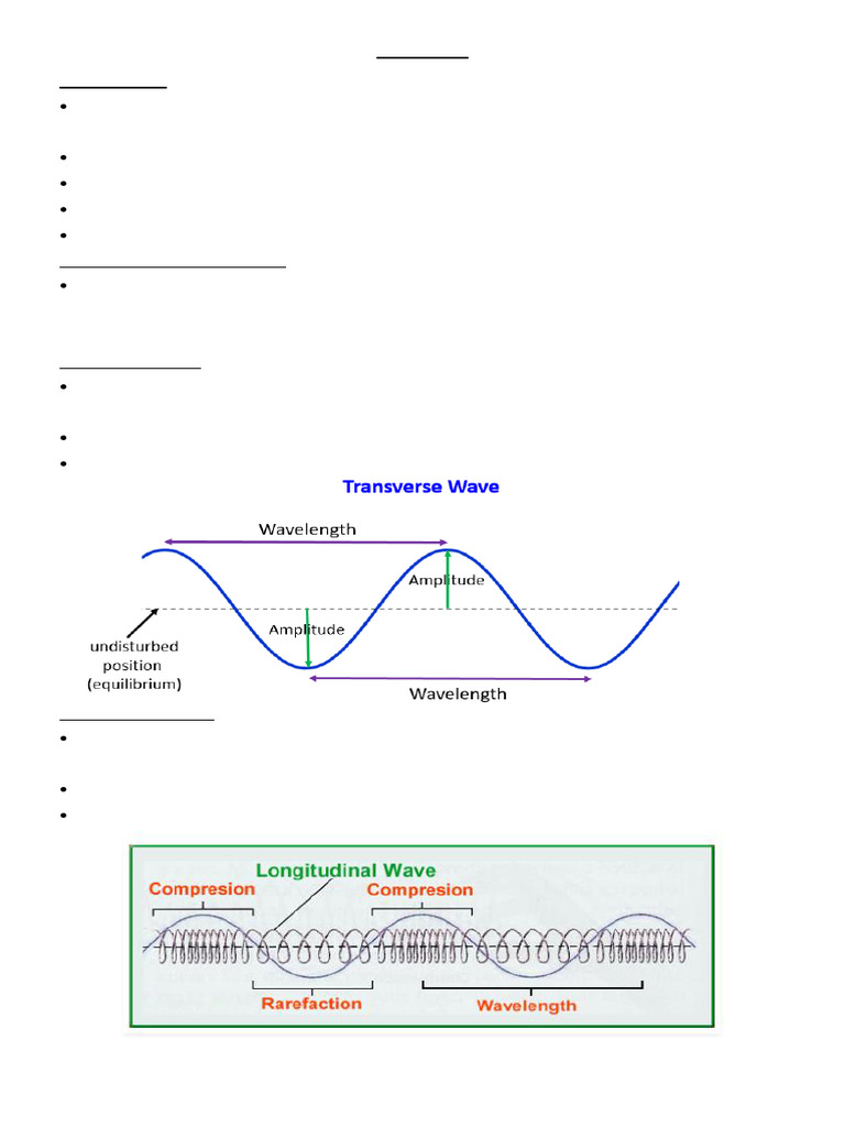 3.1 General Properties of Wave | PDF