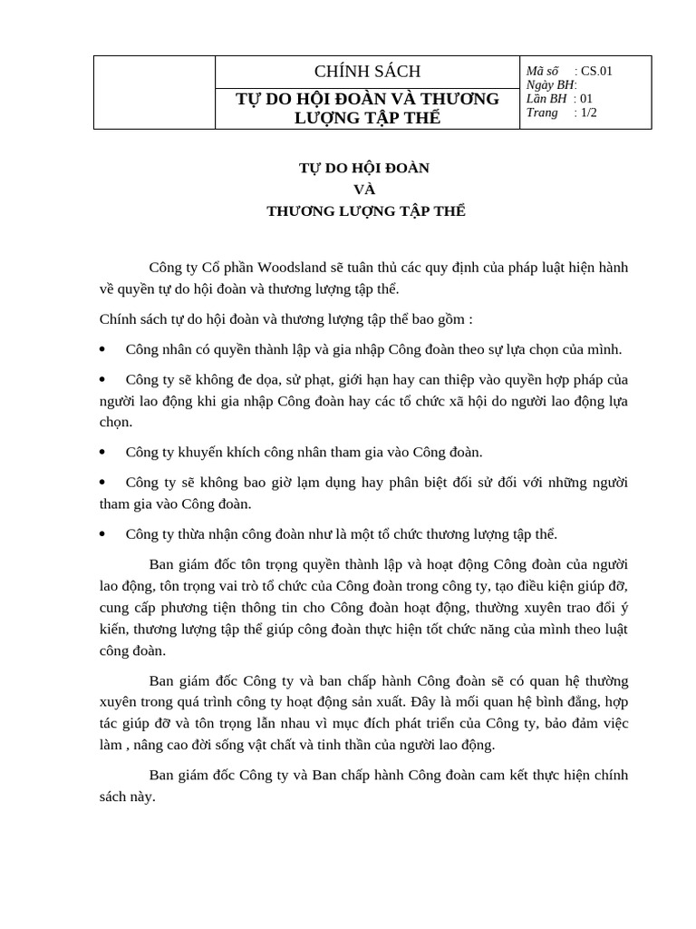CS-01.Tu Do Hoi Doan Va Tap The | PDF