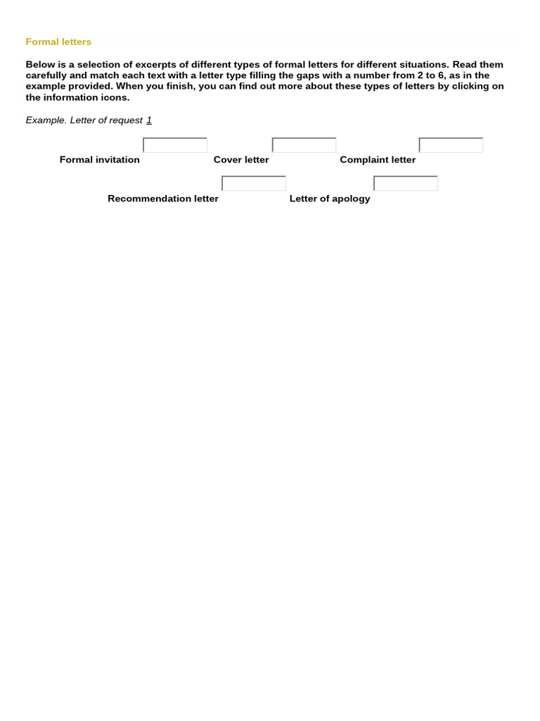 modulo 4EOI C1 formal letter | PDF