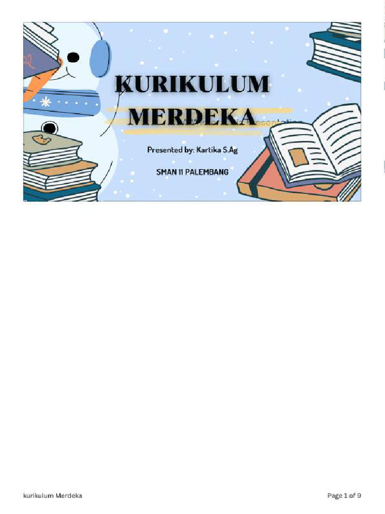Kurikulum Merdeka Kartika | PDF