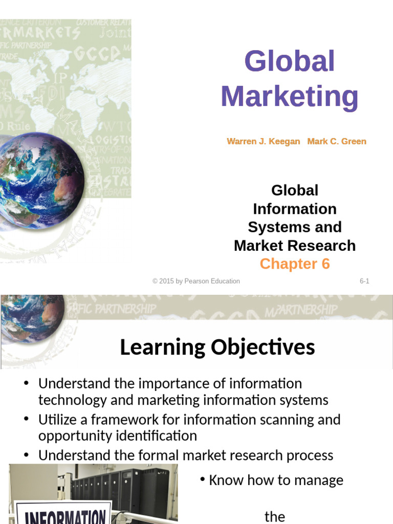 Chapter 06 - Global Information Systems and Market Research | PDF