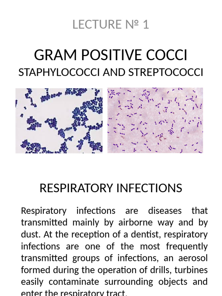 Gram Positive Cocci | PDF