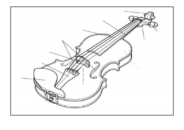 Partes Del Violin | PDF