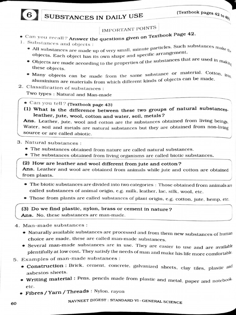 6th-science-lesson-6 | PDF