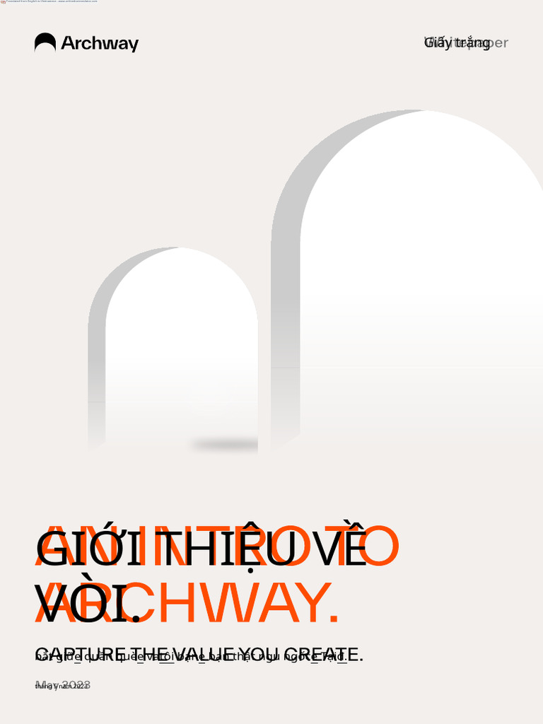 Archway-Whitepaper en VI | PDF