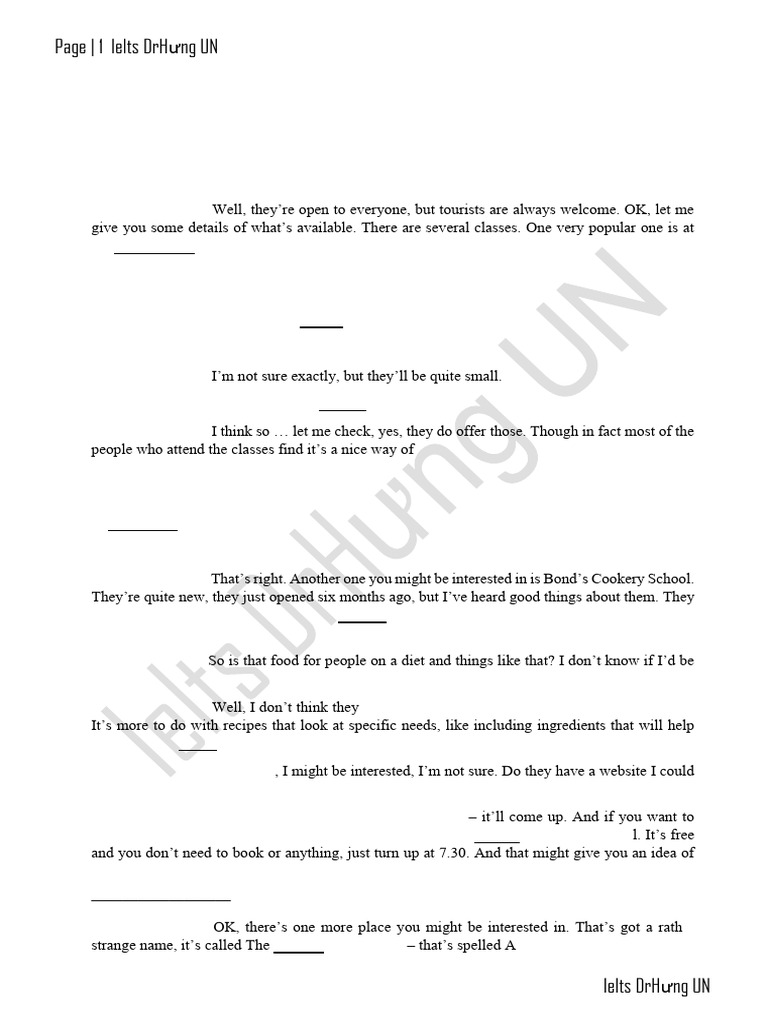 Cam 13 Listening Test 01 Pdf