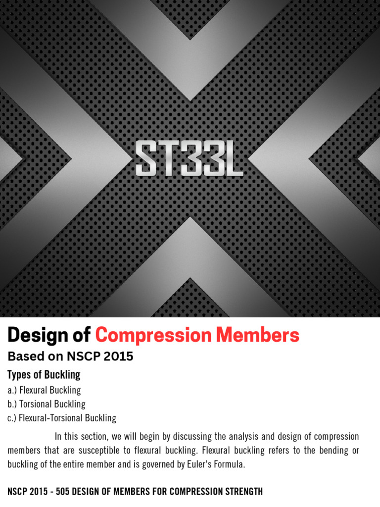 Steel Columns NSCP 2015 | PDF
