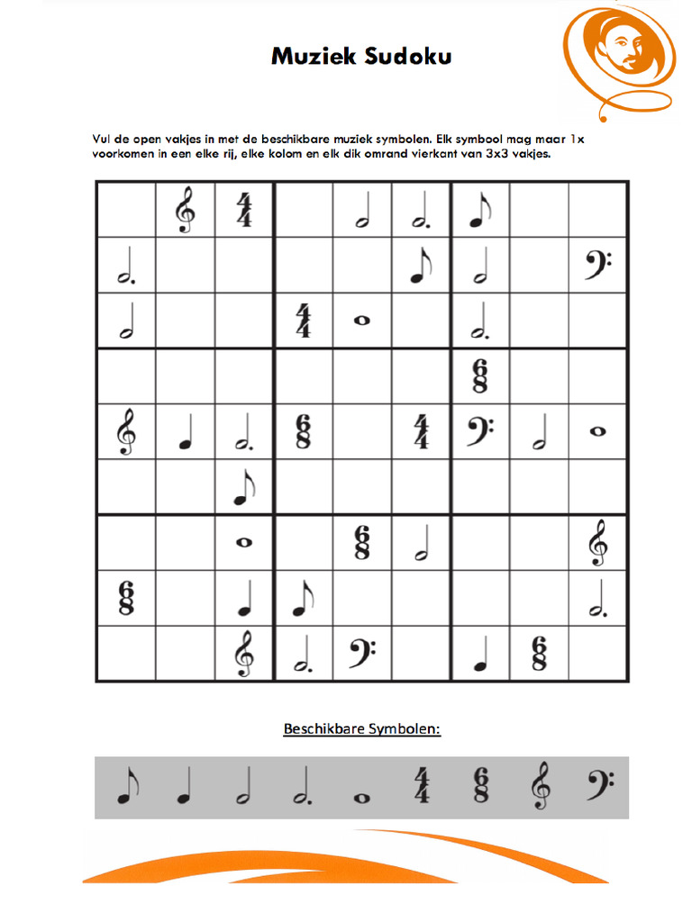 Muziek Sudoku Groep 8 | PDF