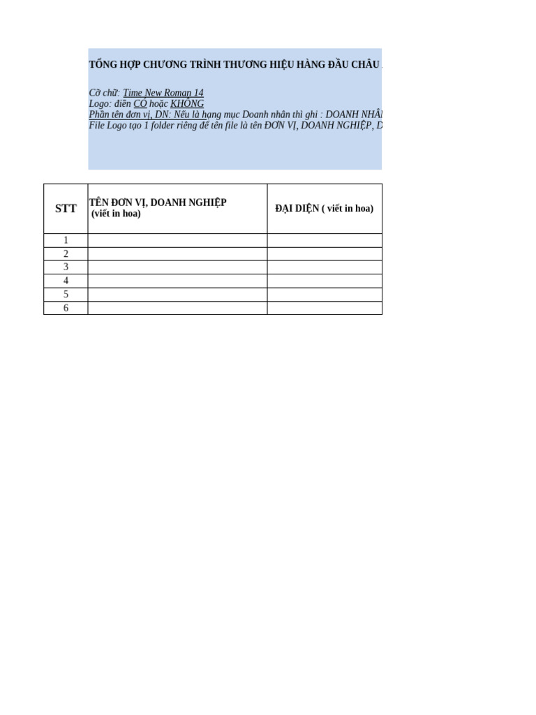 Form T NG H P Ctrinh Atb 2024 | PDF