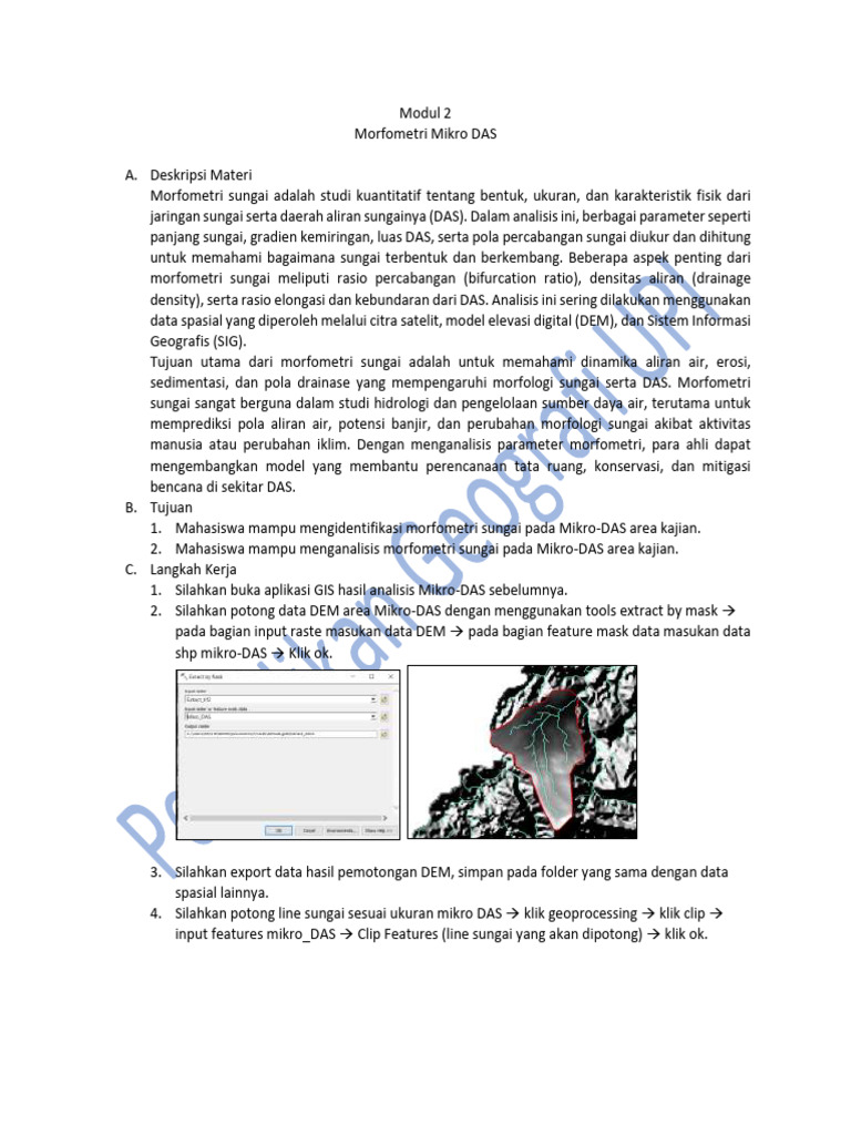 Modul 2 Morfometri | PDF