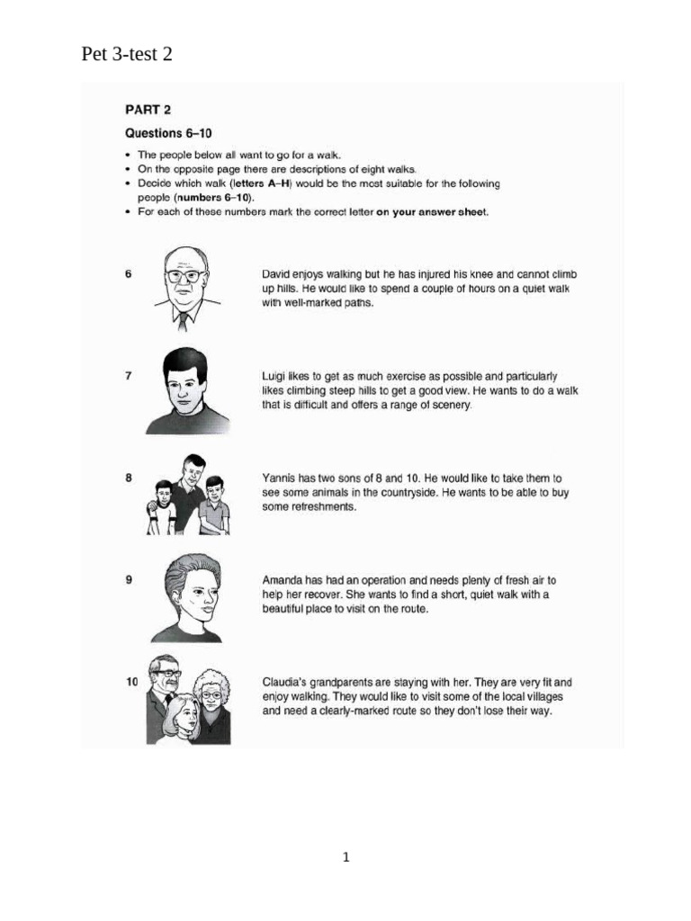 Pet 3-Test 2 | PDF