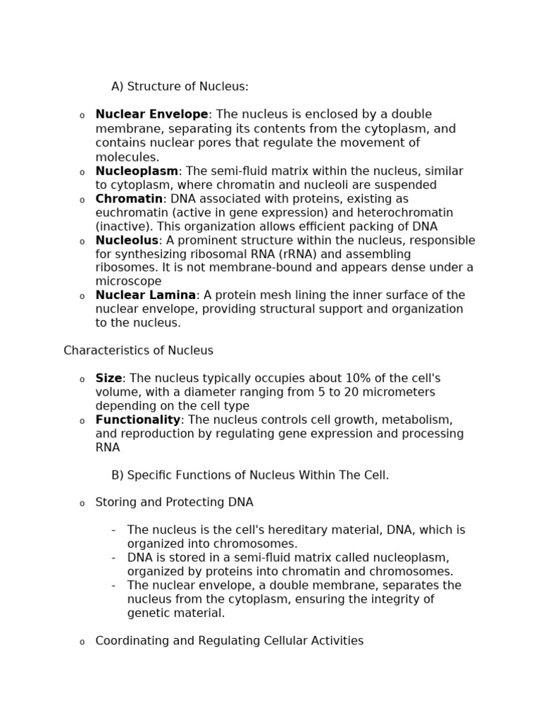 Nucleus | PDF