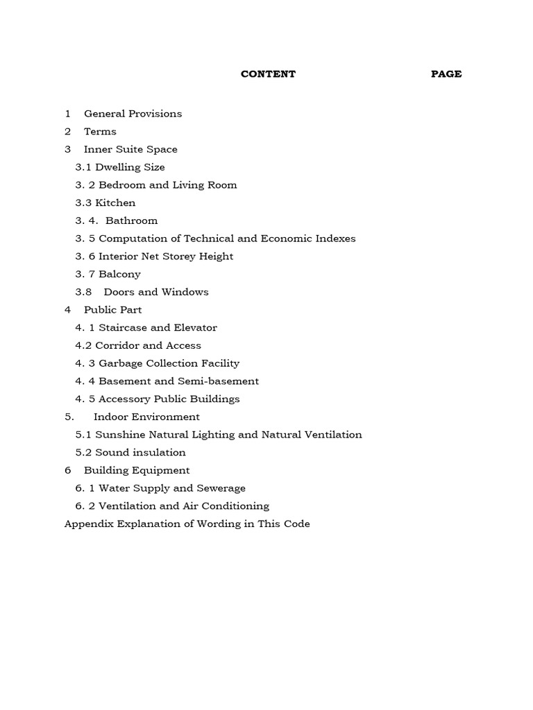 Residential Building Design Manual | PDF