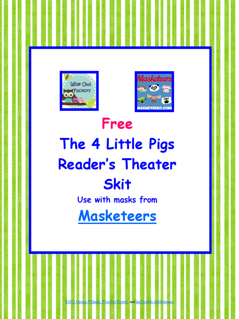 Free The 4 Little Pigs | PDF