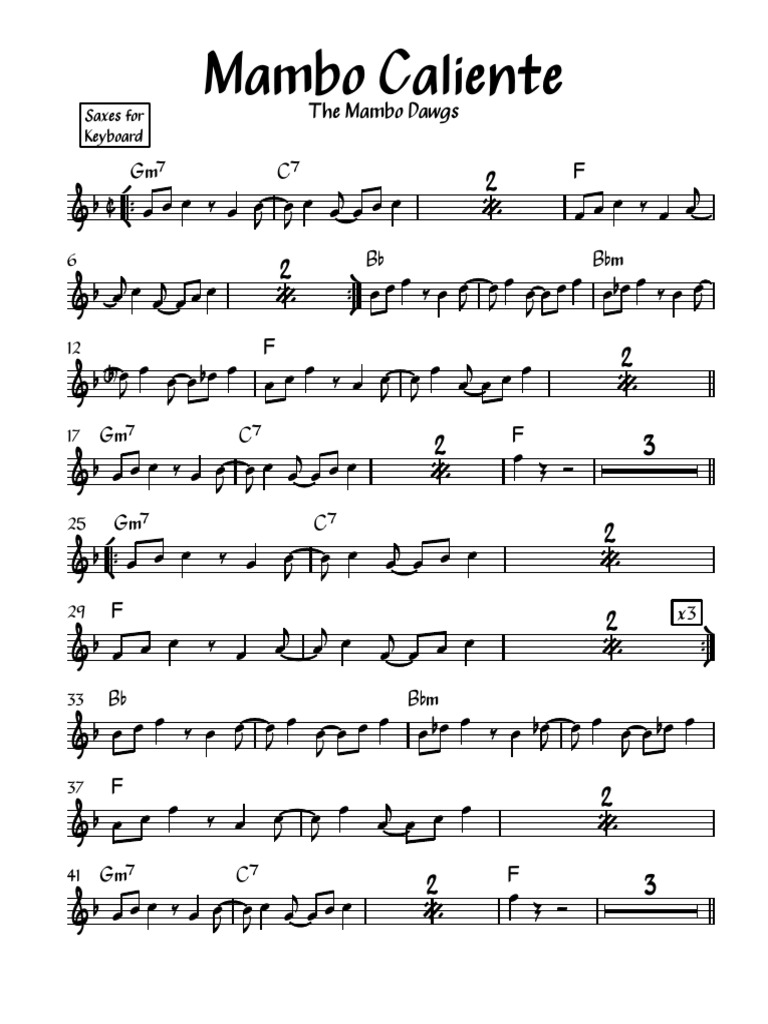 Mambo Caliente | PDF