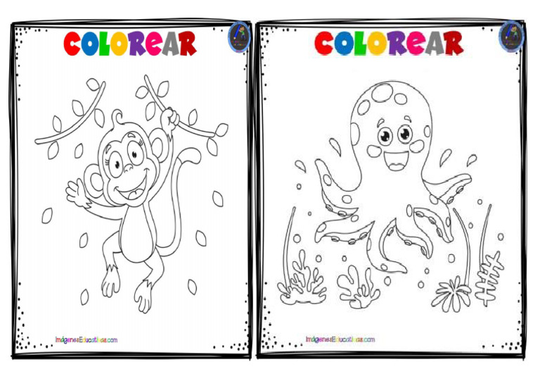 Dibujos para Colorear | PDF
