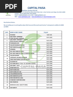 DSA Payout Structure 2024-2025 | PDF | Institutional Investors | Banks