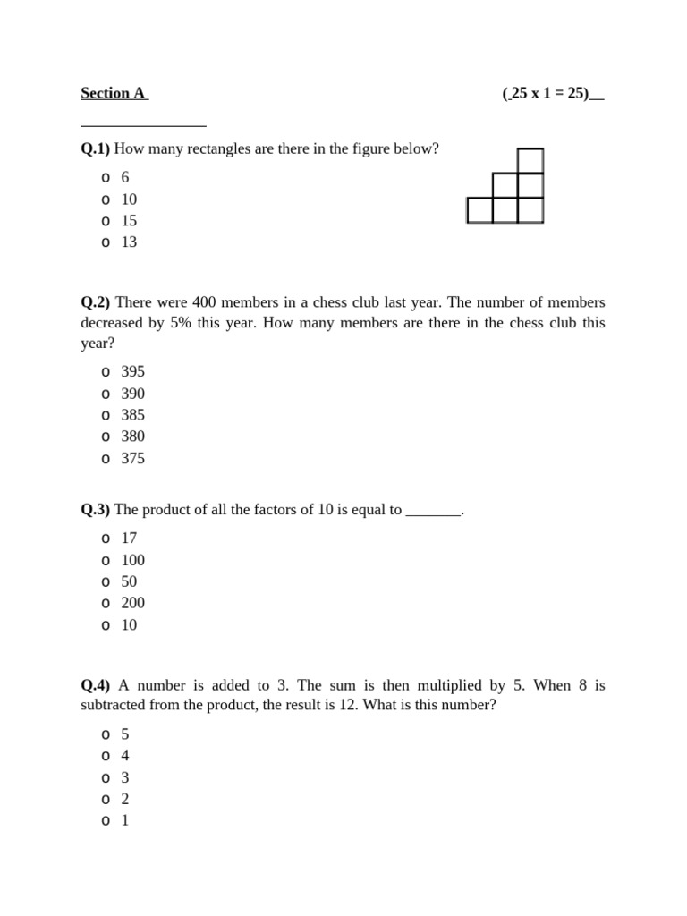 Class 5 | PDF
