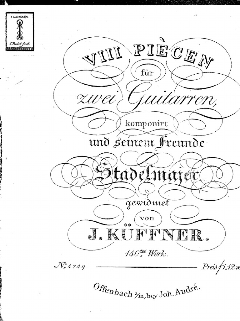 Kuffner Joseph - Duos | PDF