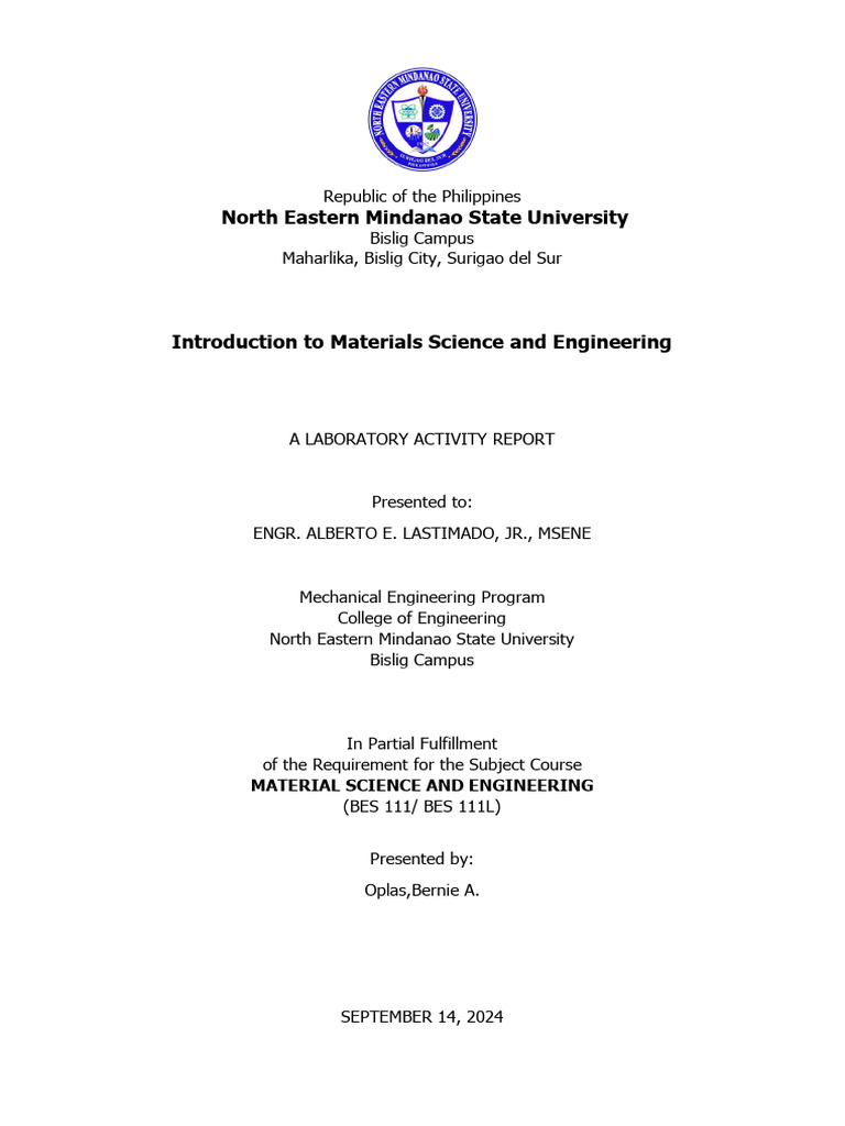 Engineering Materials | PDF