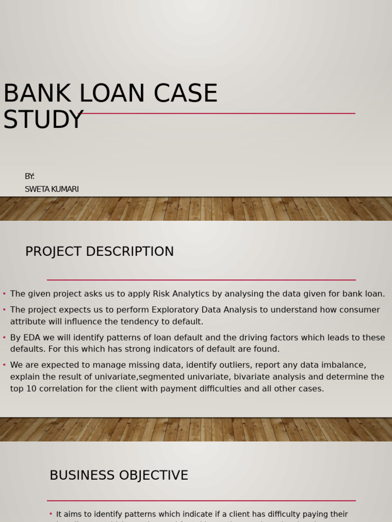 Bank Loan Case Study | PDF