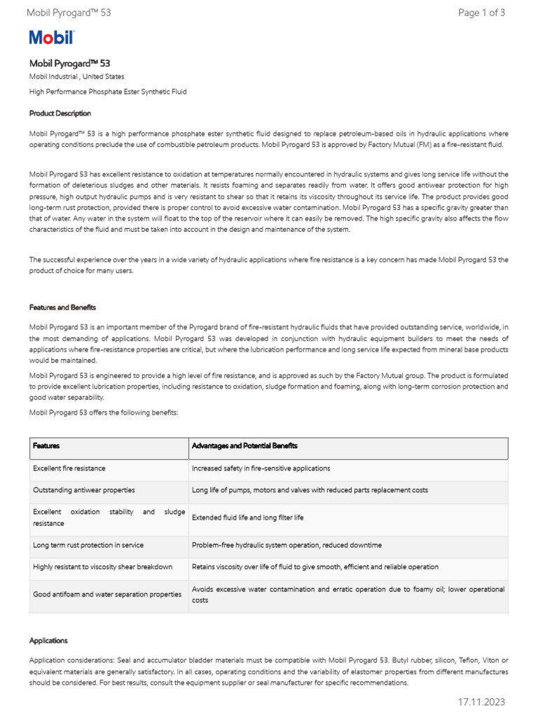 GL XX Pyrogard 53 | PDF