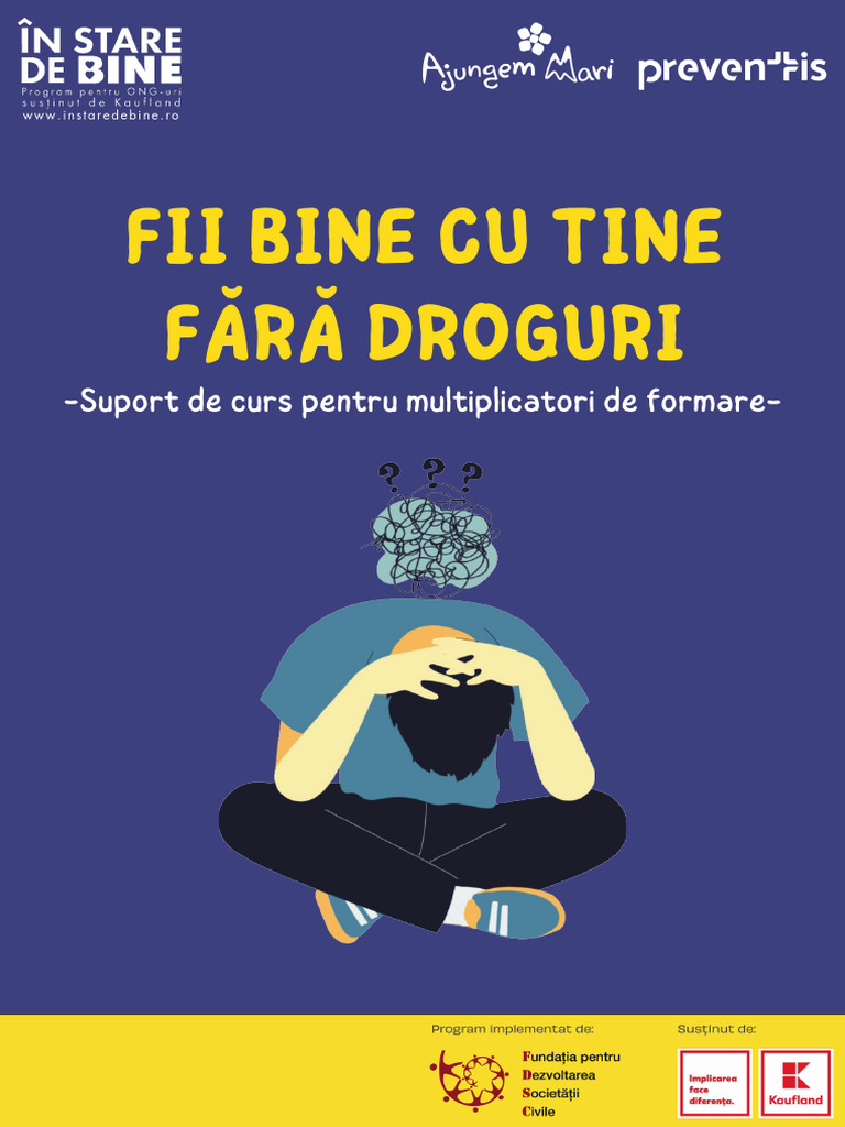 Suport Curs Preventie Consum Droguri - Formatori | PDF