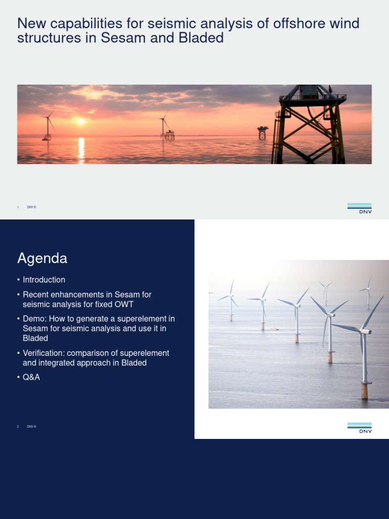 Bladed_-_New_capabilities_for_seismic_analysis_of_offshore_wind_-_Feb_21_-_PPT | PDF