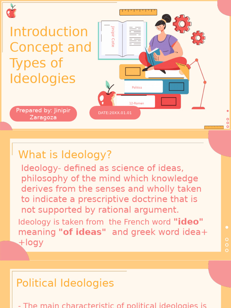 Introduction Concept and Type of Ideologies | PDF