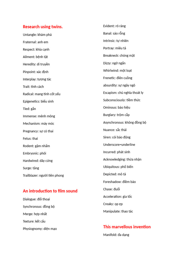 Research Using Twins | PDF