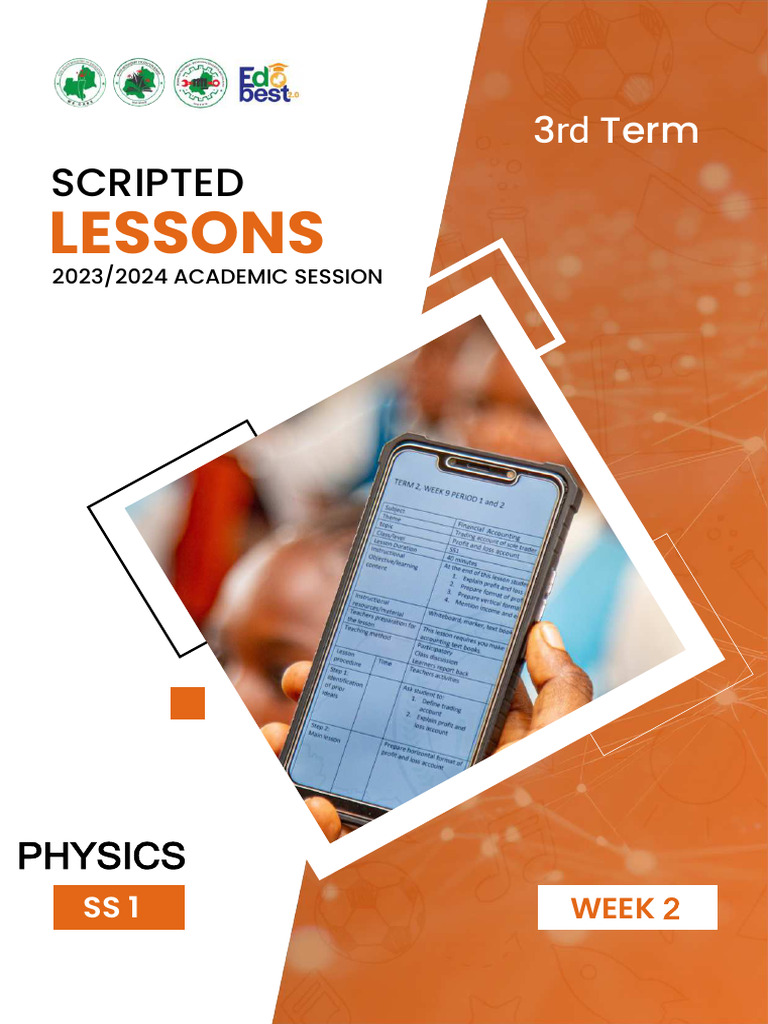 Physics SS 1 3RD Term Week 2 | PDF | Photon | Crystal