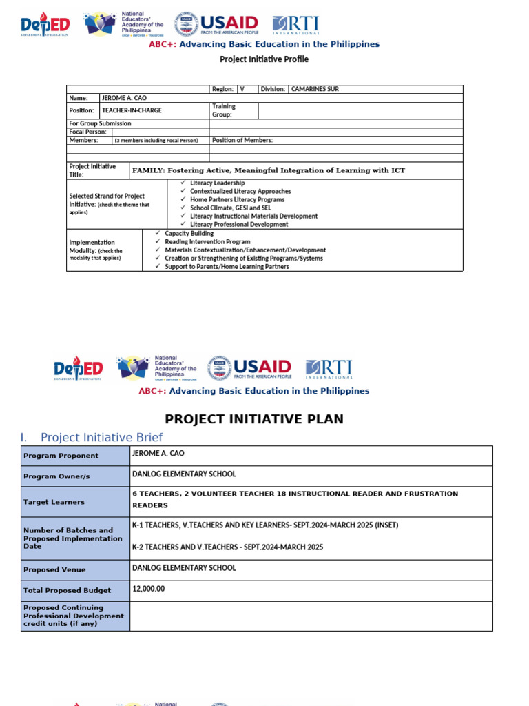 ICT-Enhanced Literacy Program in PH | PDF | Phonics | Educational Technology