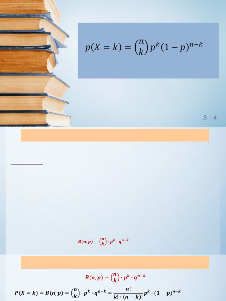 Distribución Binomial y Normal | PDF | Modelos estadísticos | Teoría de la medida