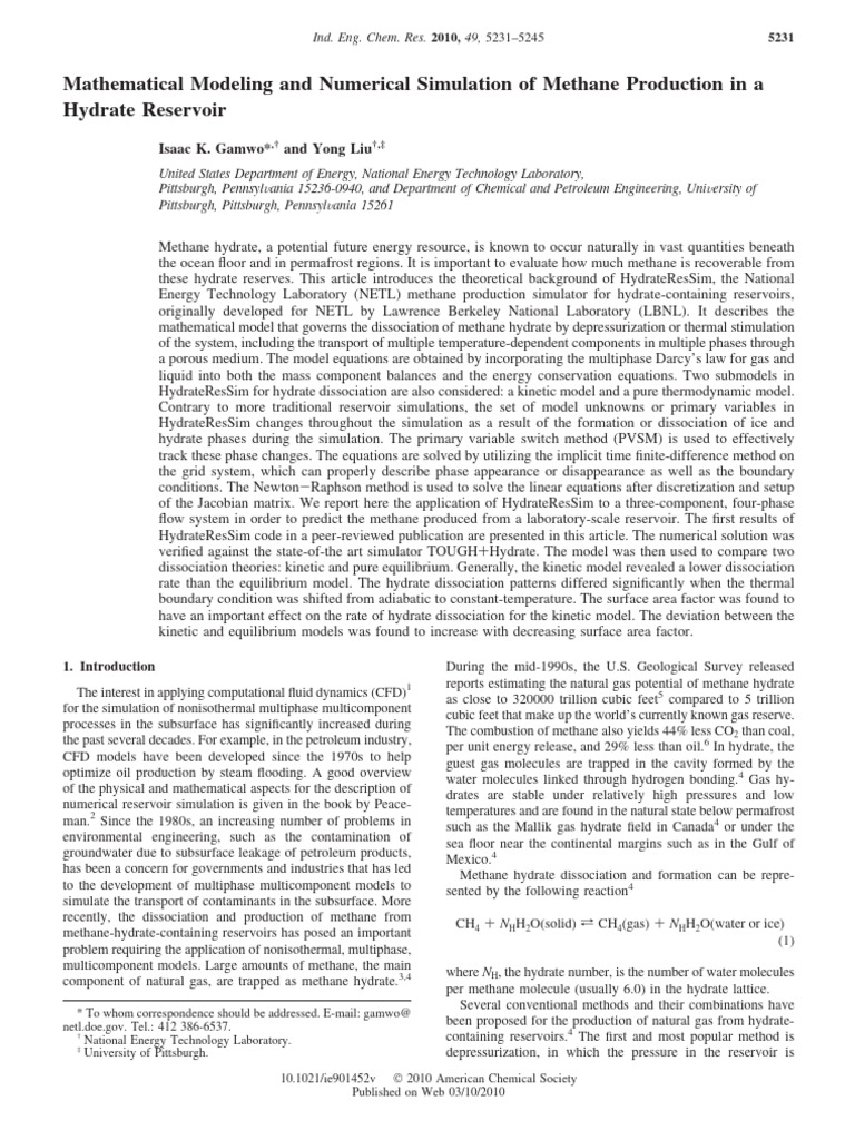Gamwo Liu 2010 Mathematical Modeling and Numerical Simulation of ...