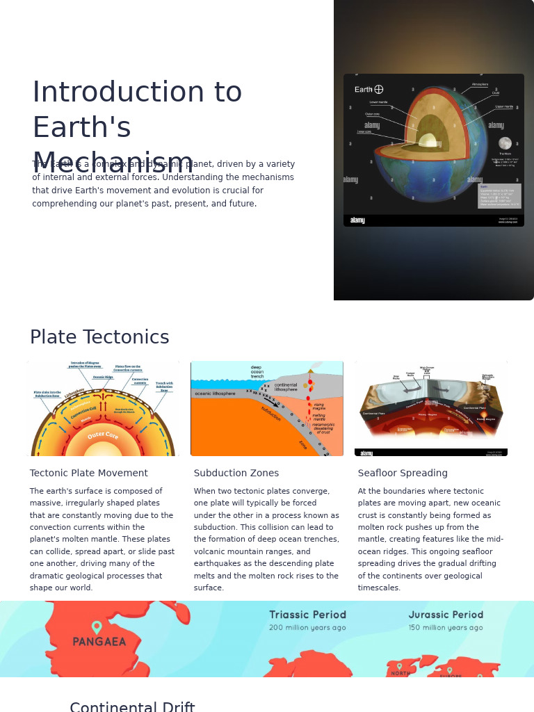 Advance Lecture Earths-mechanism | PDF Advance Lecture Earths-mechanism | PDF