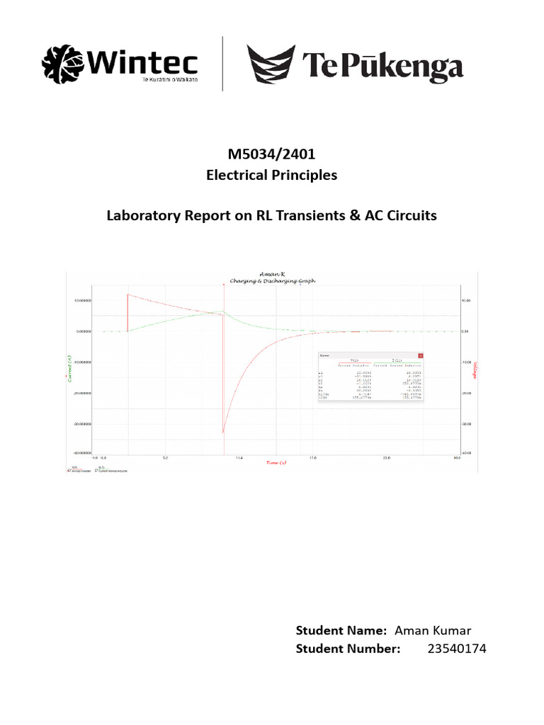 LAB 2 Electrical Principles | PDF | Inductor | Electrical Impedance