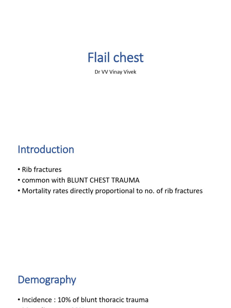 Flail Chest | PDF