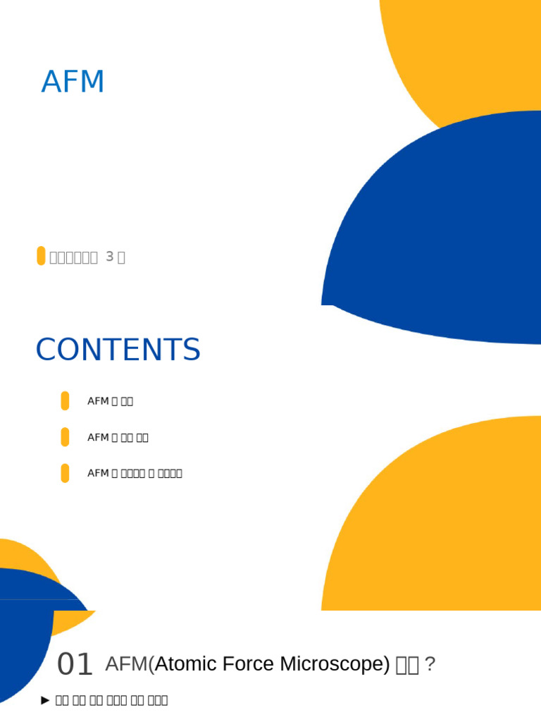 AFM ppt | PDF