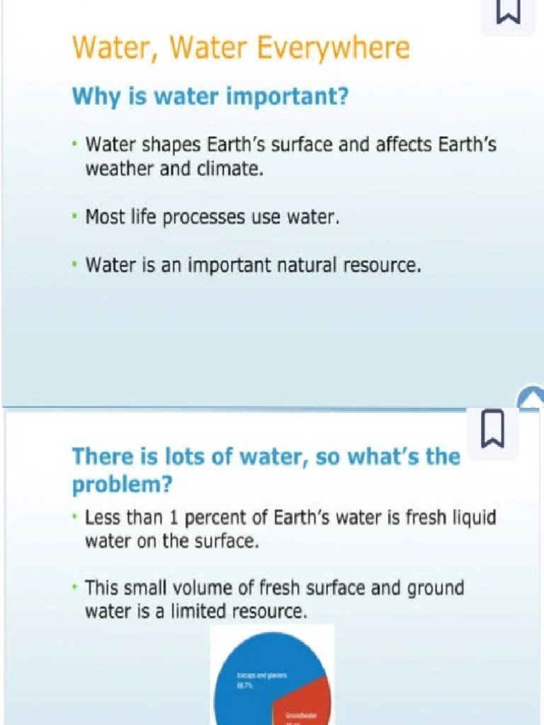 Importance of Water | PDF