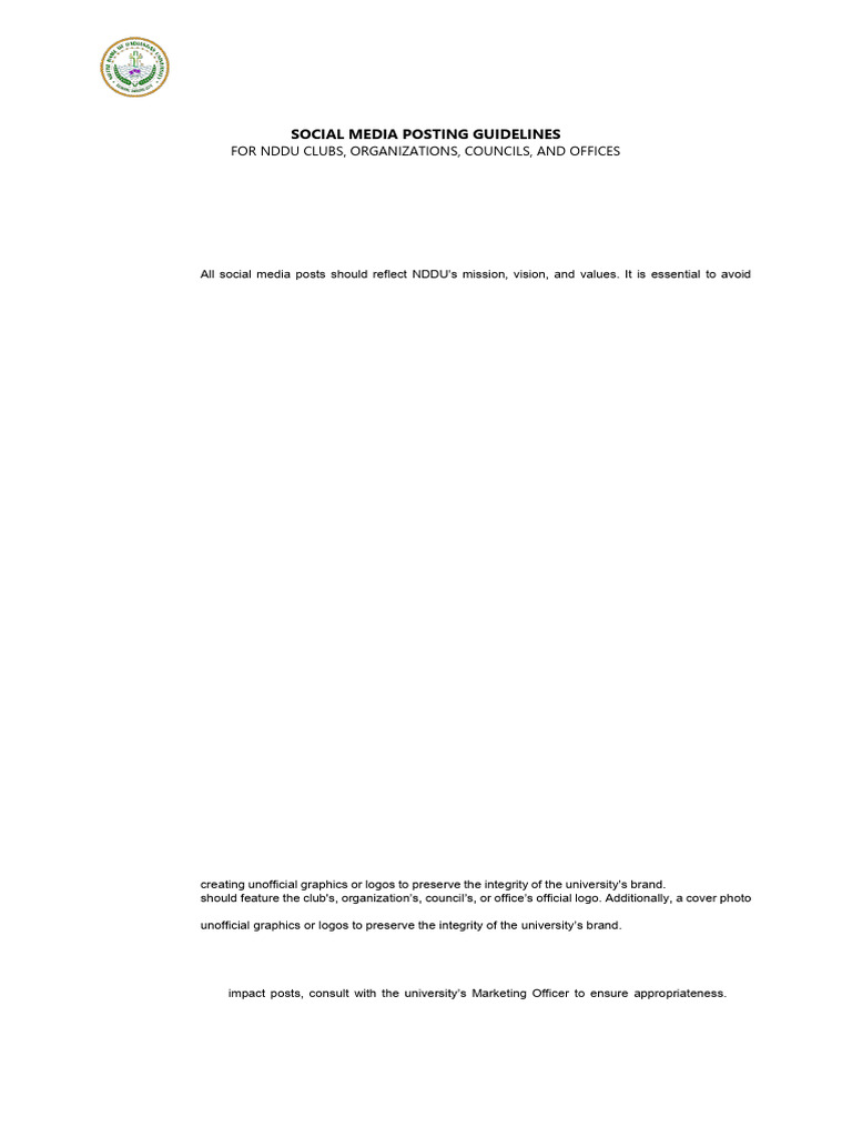 Publication Materials Guidelines | PDF