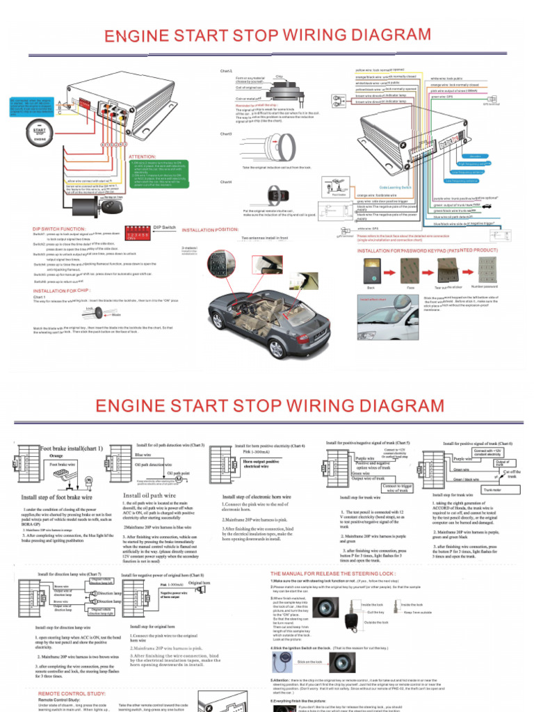 engine-start-stop-wiring-diagram | PDF