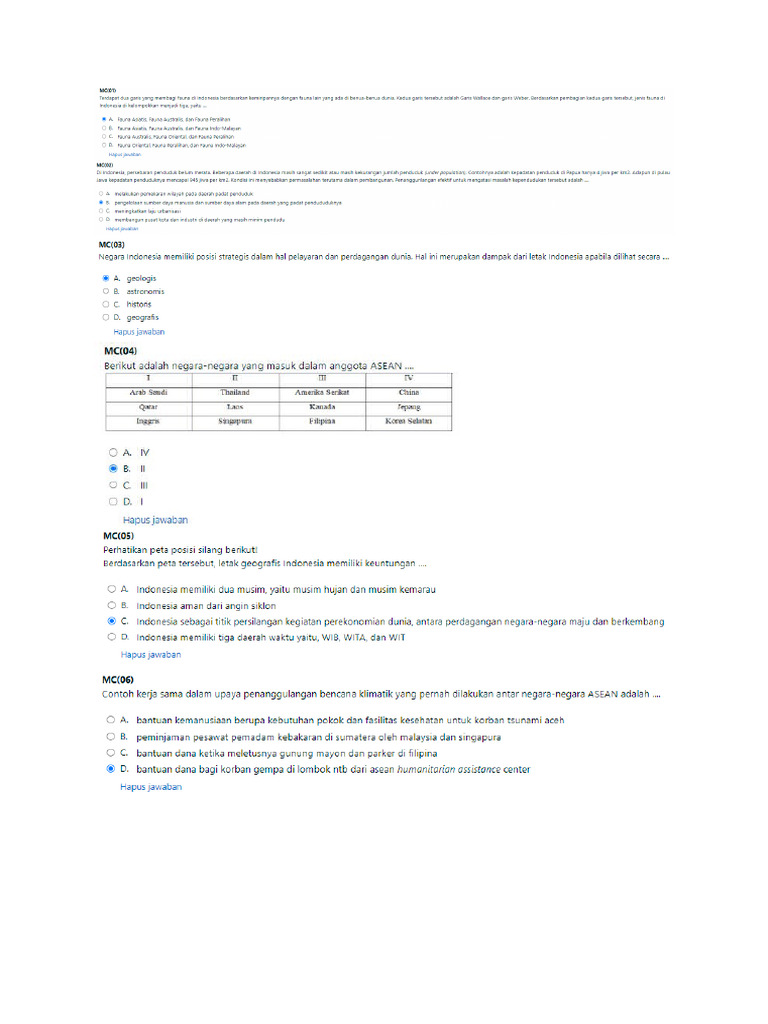 Soal US IPS 2023 | PDF