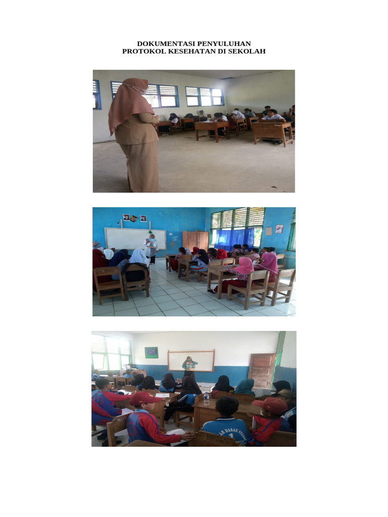 Dokumentasi Peny. PHBS Sekolah 2 | PDF