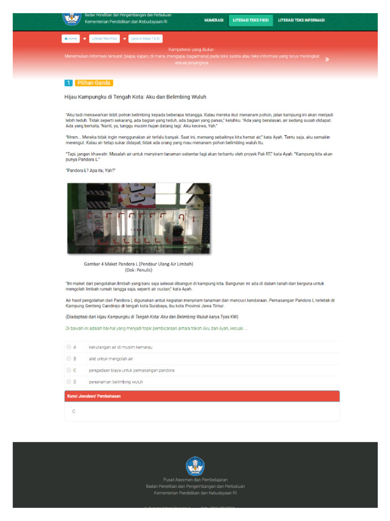 1.menemukan Informasi Tersurat (Siapa, Kapan, Di Mana, Mengapa, Bagaimana) Pada Teks Sastra Atau ...