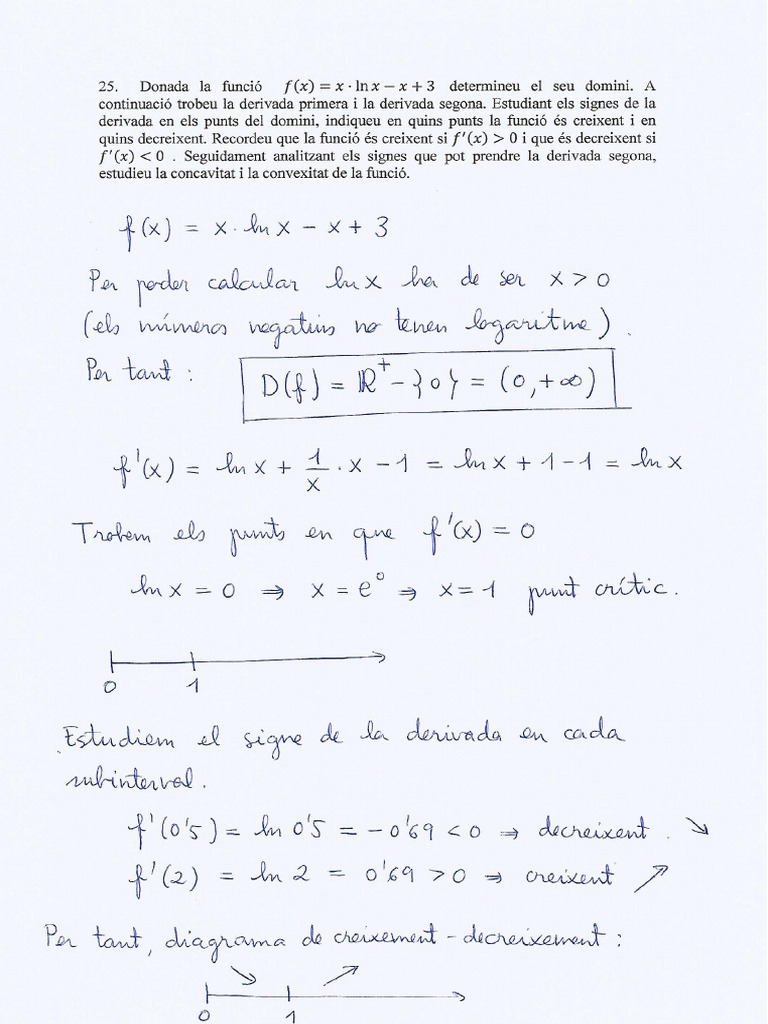 Exercici 25 Derivades | PDF