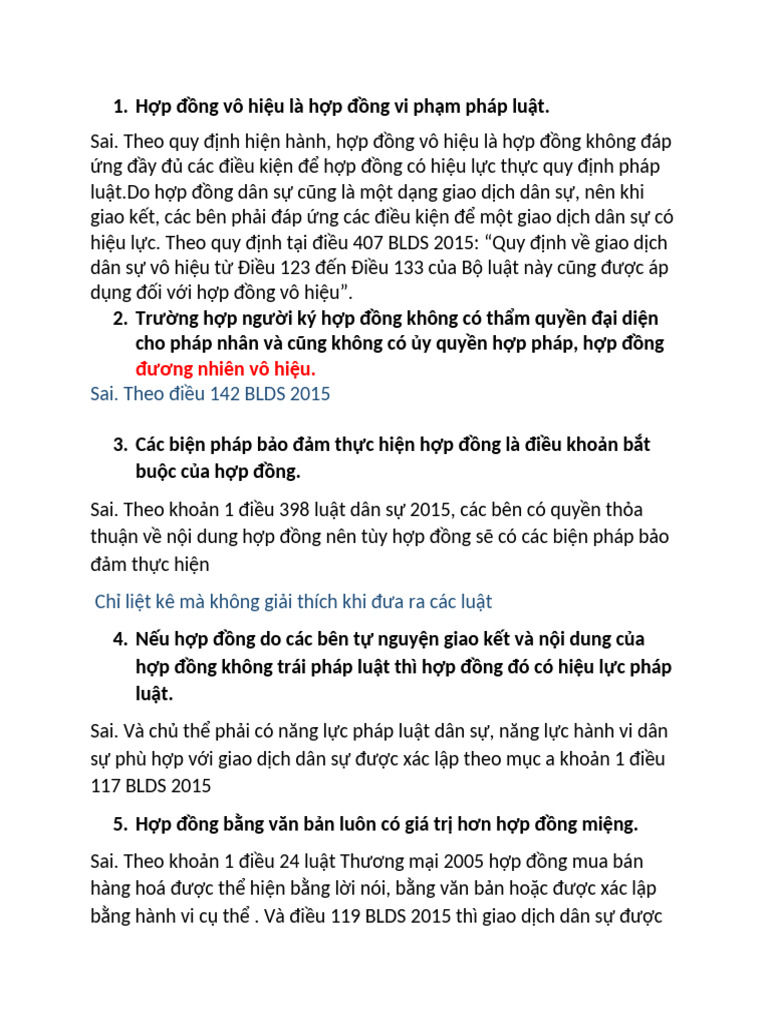 lkd- luật hợp đồng | PDF